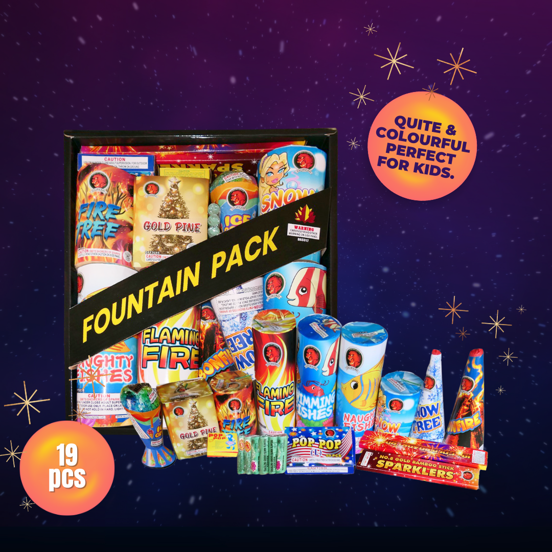 Fountain Pack, 19pc - Assortment Packs