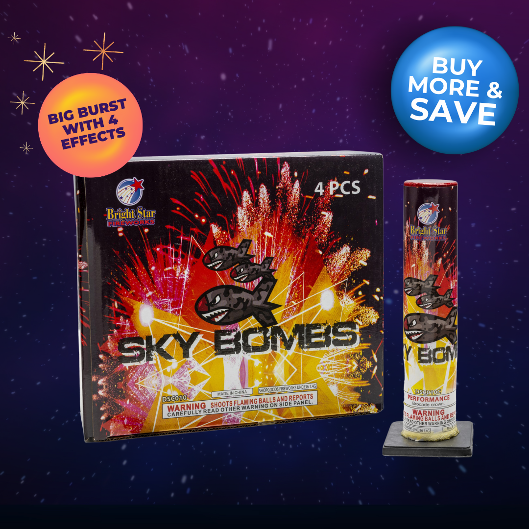 Sky Bombs - Bright Star Fireworks