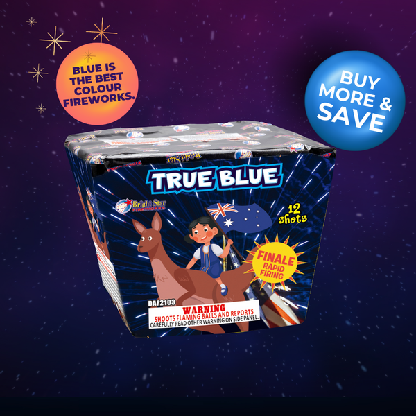 True Blue, 12 shot - Multi Shot