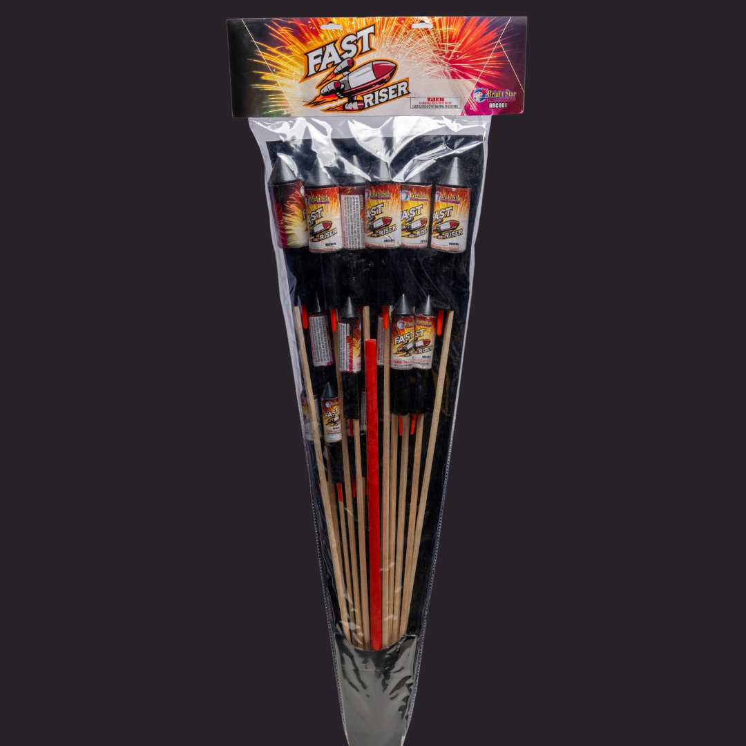 Fast Riser, 15 pc - Rockets
